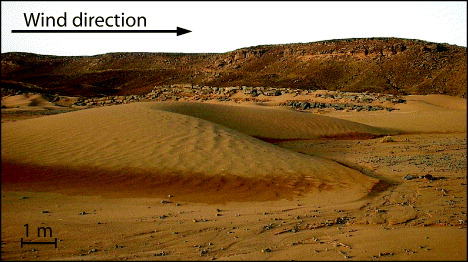 Barchan Dunes HiRISE Captures Barchan Dunes Carving Beautiful Shapes